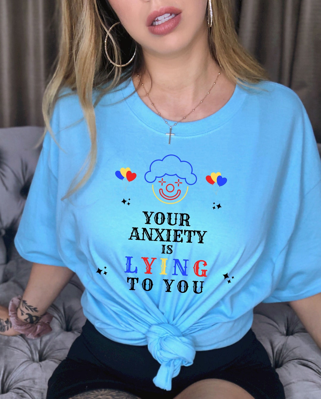 Clowncore Shirt Clown Aesthetic Kid Core Cute Clown Tee Clown Core ...