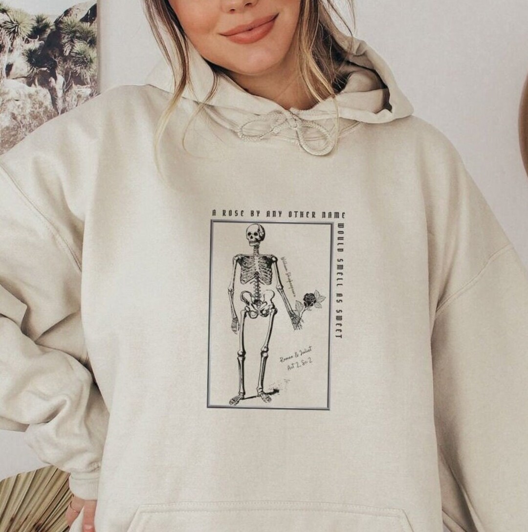 Romeo and Juliet Hoodie Shakespeare Sweatshirt Shakespeare Shirt Dark ...