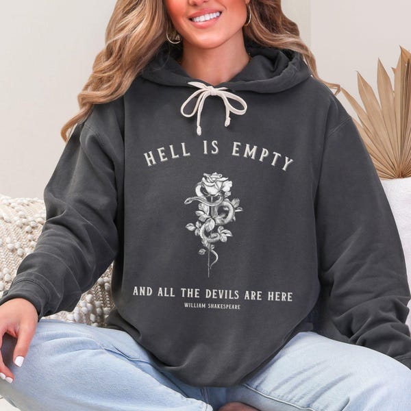 Goth Devil Hoodie - Etsy UK