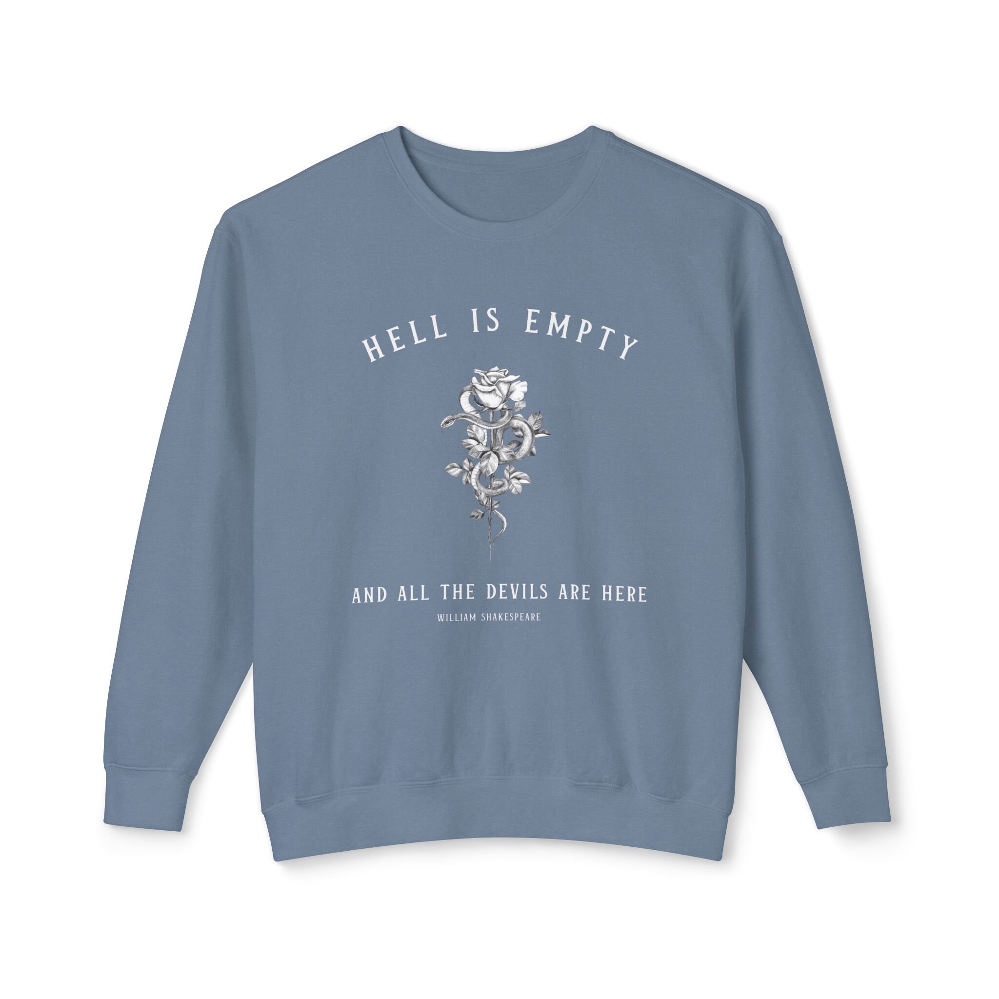 Shakespeare Sweatshirt Goblincore Crewneck Fairy Grunge Goth Sweater ...
