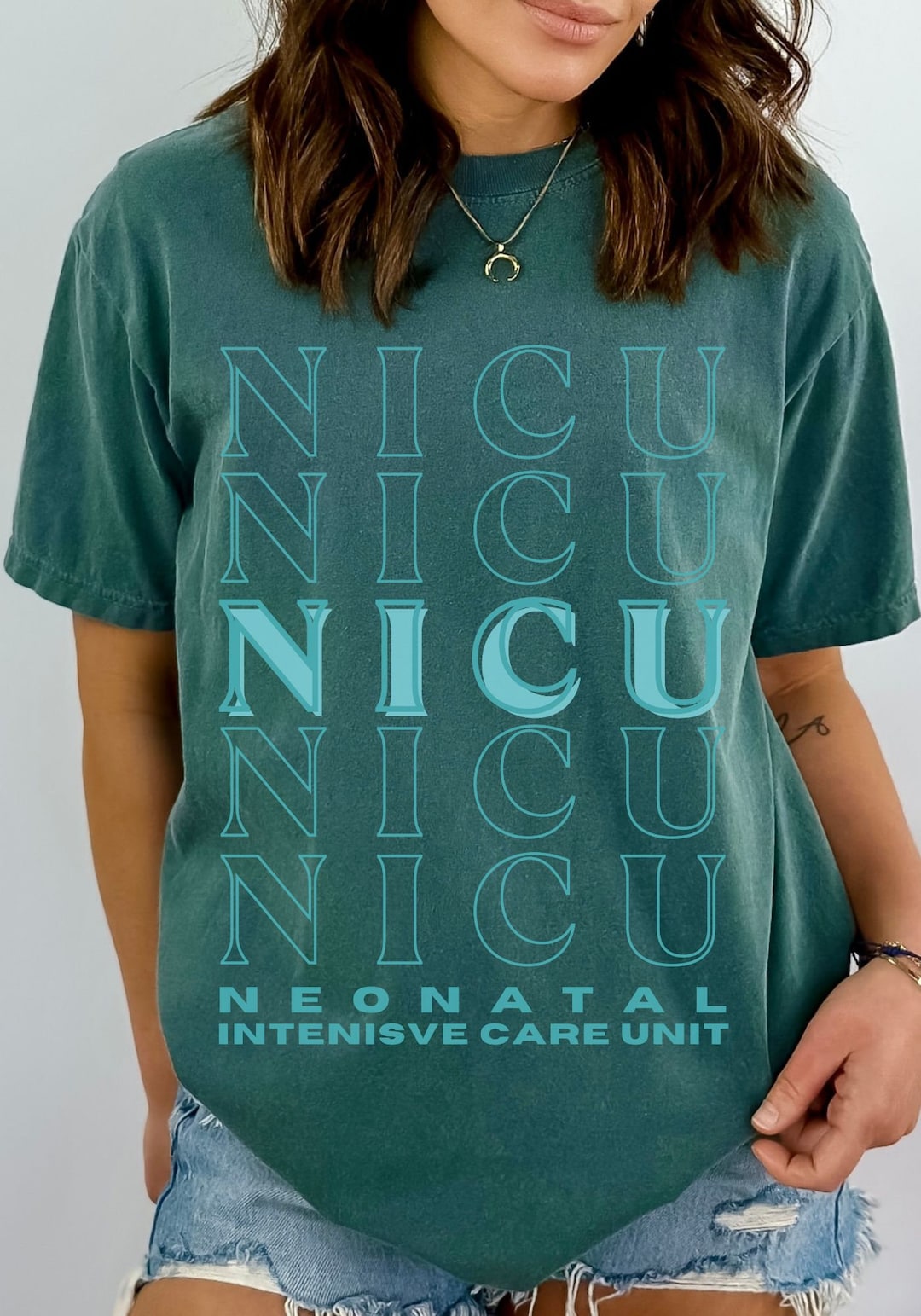 NICU Nurse Shirt Neonatal Nicu Shirt Nicu Shirts Nicu Nurse Gift ...