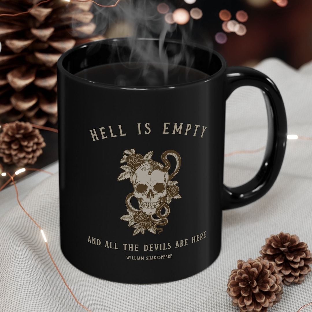Shakespeare Mug Light Academia Coffee Emo Mug Literary Bookish Gifts ...
