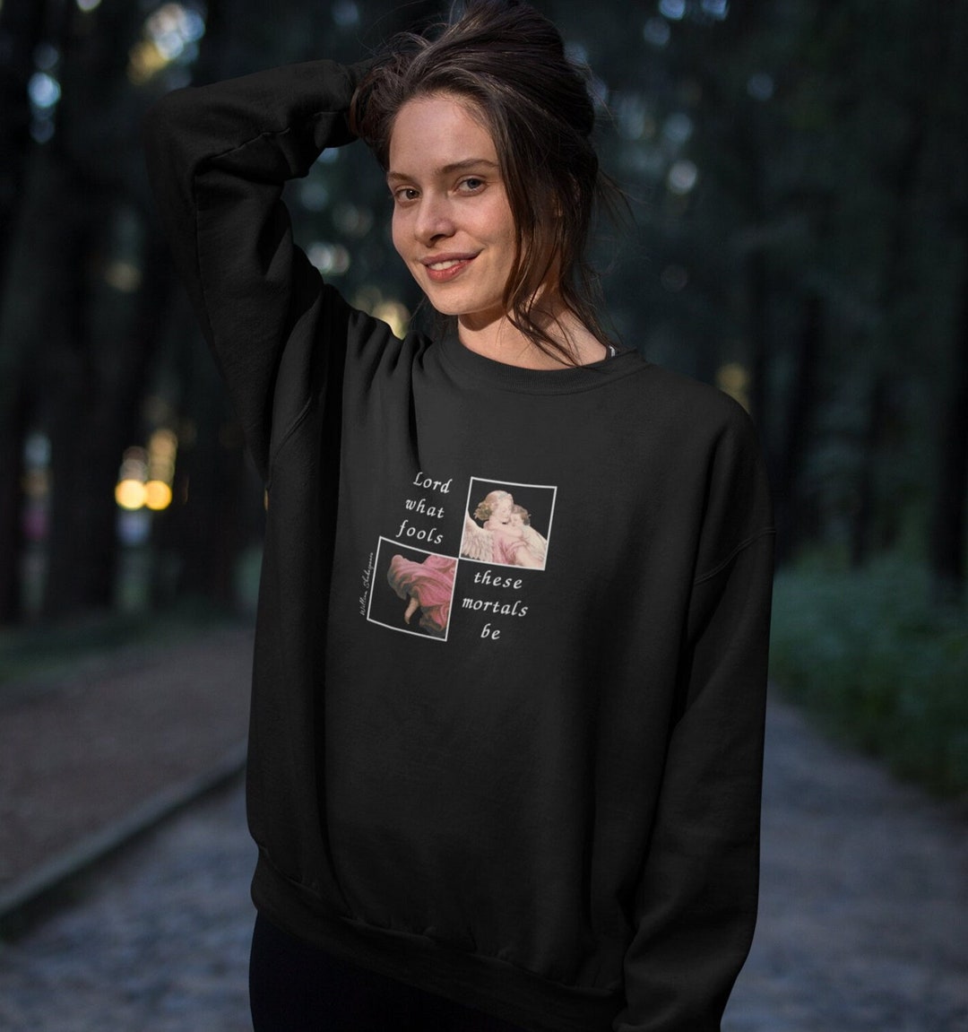A Midsummer Night's Dream Sweatshirt Shakespeare Sweater Angelcore ...