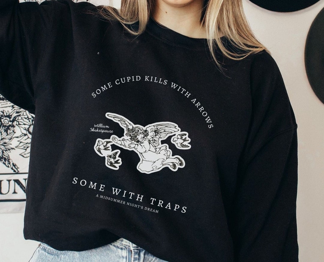 A Midsummer Nights Dream Angelcore Sweatshirt Coquette Clothing Dark ...