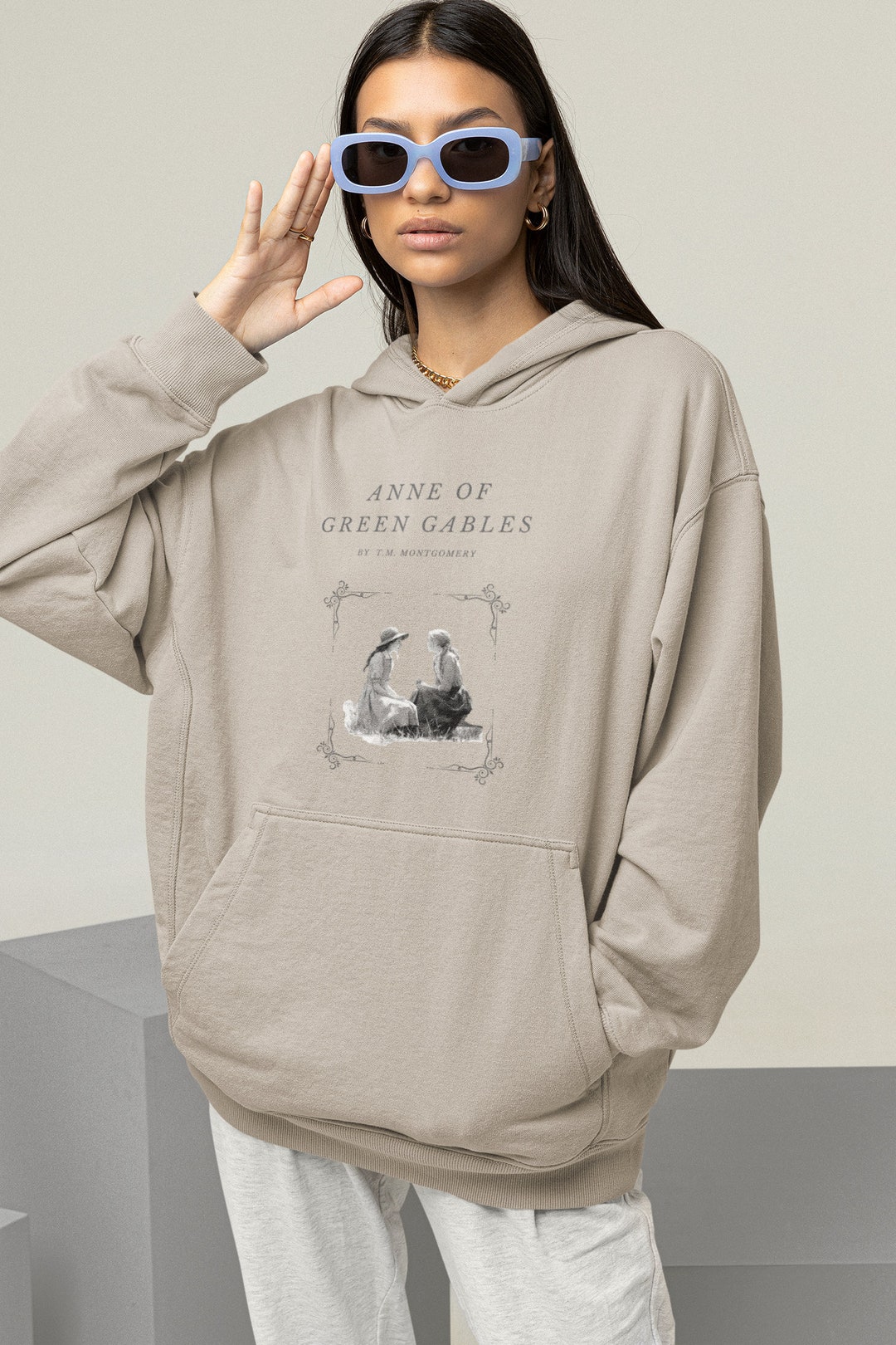 Anne of Green Gables Sweatshirt Anne With an E Light Academia Hoodie ...