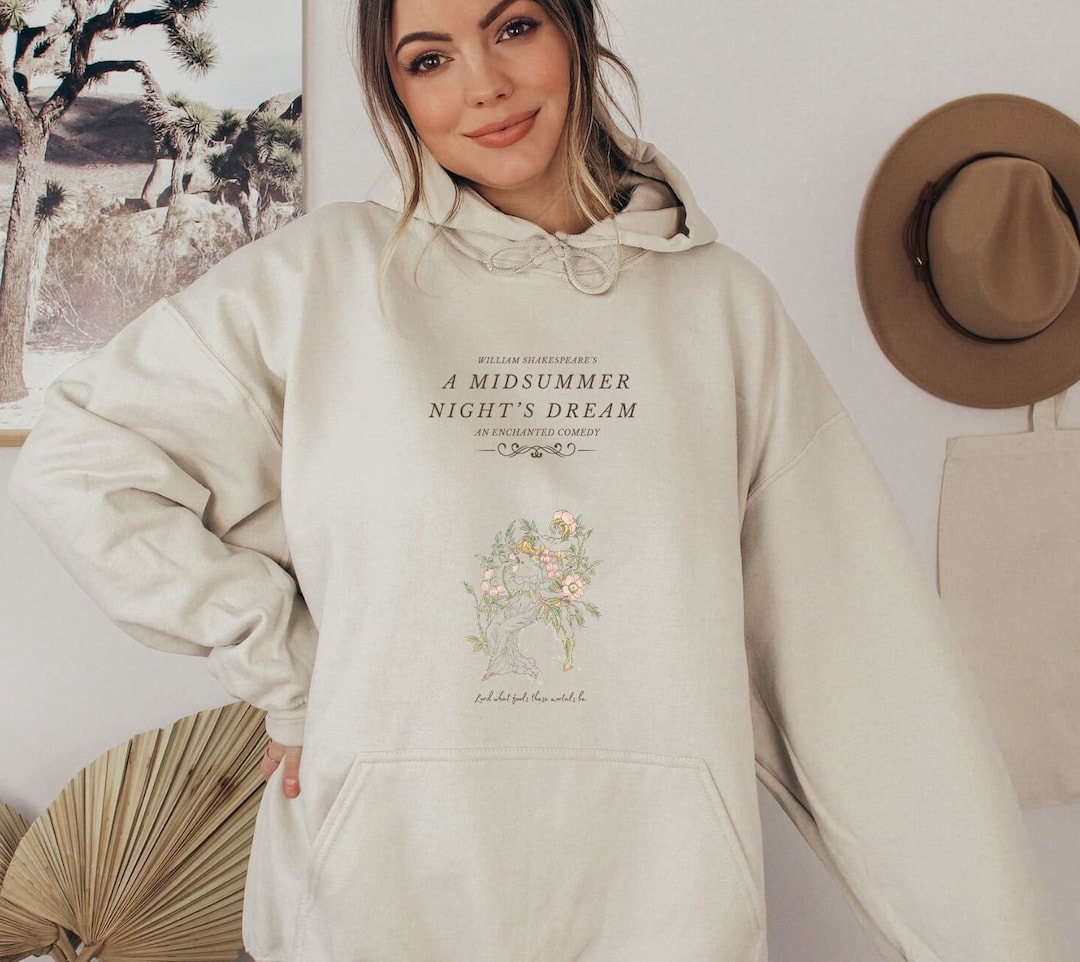 A Midsummer Night's Dream Shakespeare Hoodie Fairycore Hoodie Coquette ...