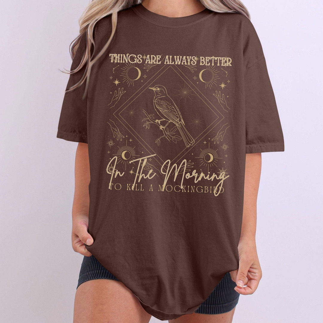 To Kill A Mockingbird Book Core T Shirt to Killa Mockingbird Mocking ...