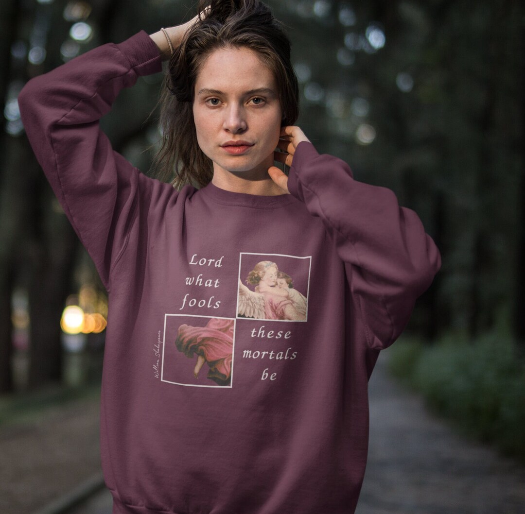 A Midsummer Night's Dream Sweatshirt Shakespeare Sweater Angelcore ...