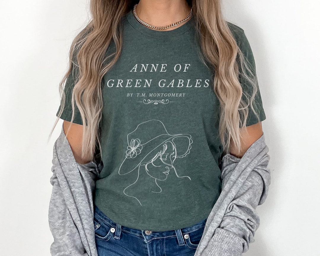 Anne of Green Gables Shirt Anne With an E Shirt Literature Shirt Anne ...