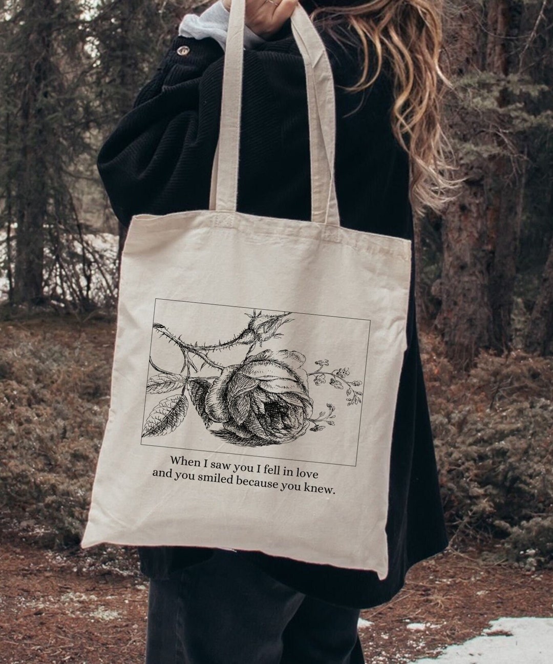 Shakespeare Tote Bag Romeo and Juliet Tote Shakespeare Gifts Light ...