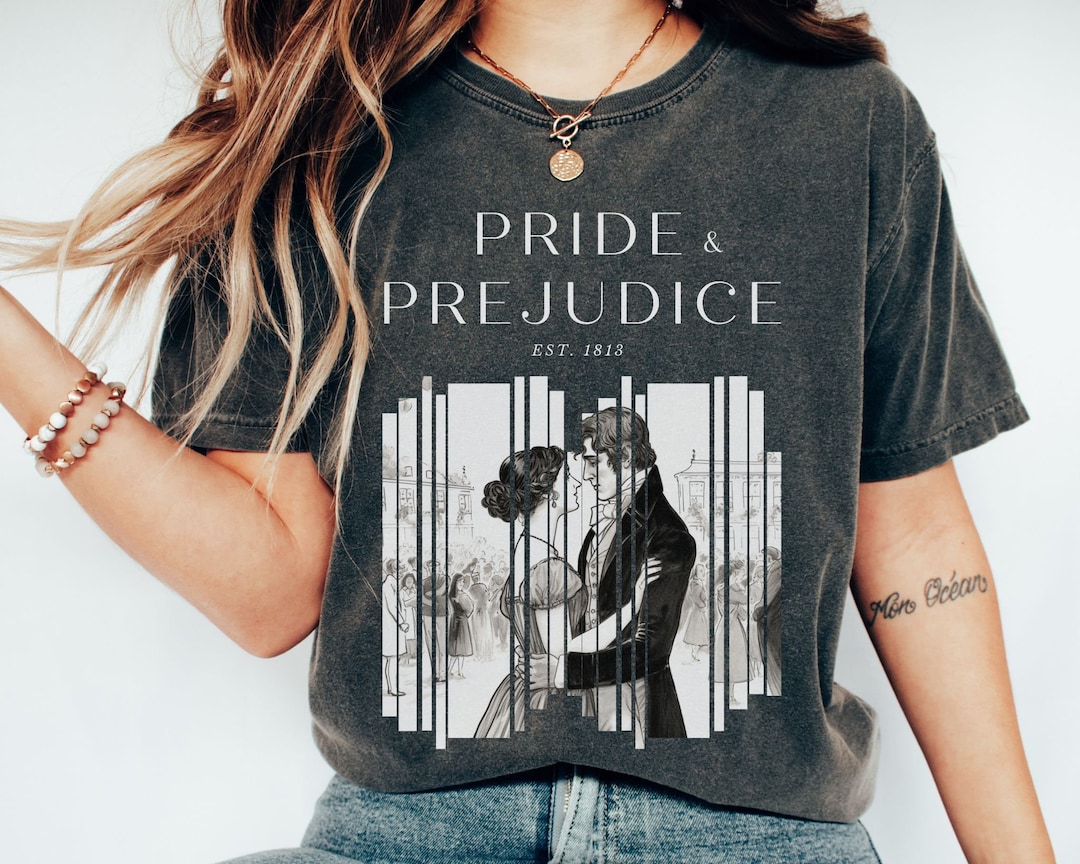 Pride and Prejudice Shirt Mr Darcy Jane Austen Shirt Bookish Merch ...