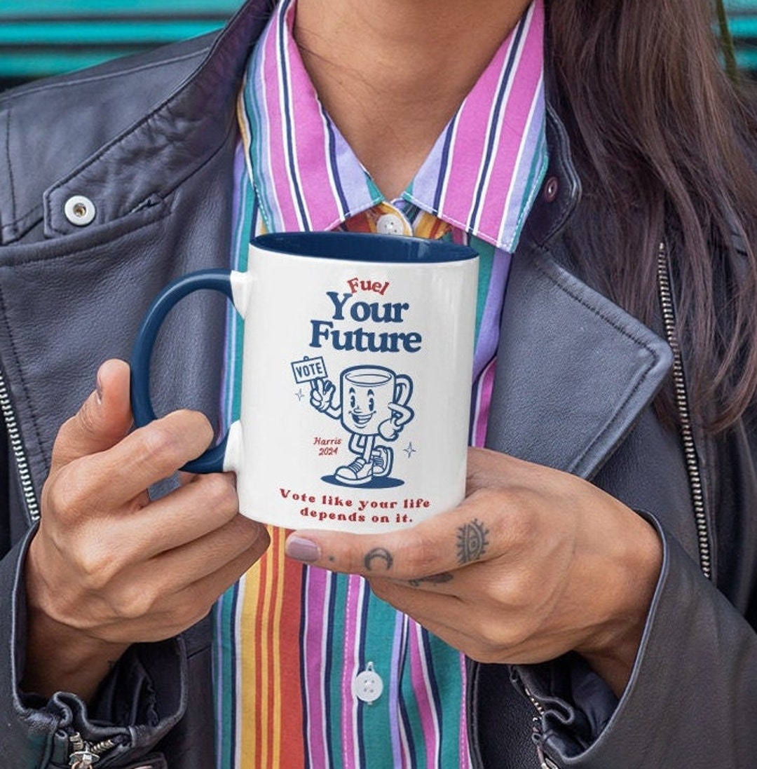 Kamala Harris Election Mascot Mug Vote Mugs Election 2024 Coffee Mug ...