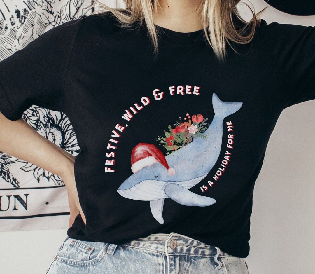 Whale Shirt Whale Shark Wildlife Climate Change Shirt Orca Whale Killer ...