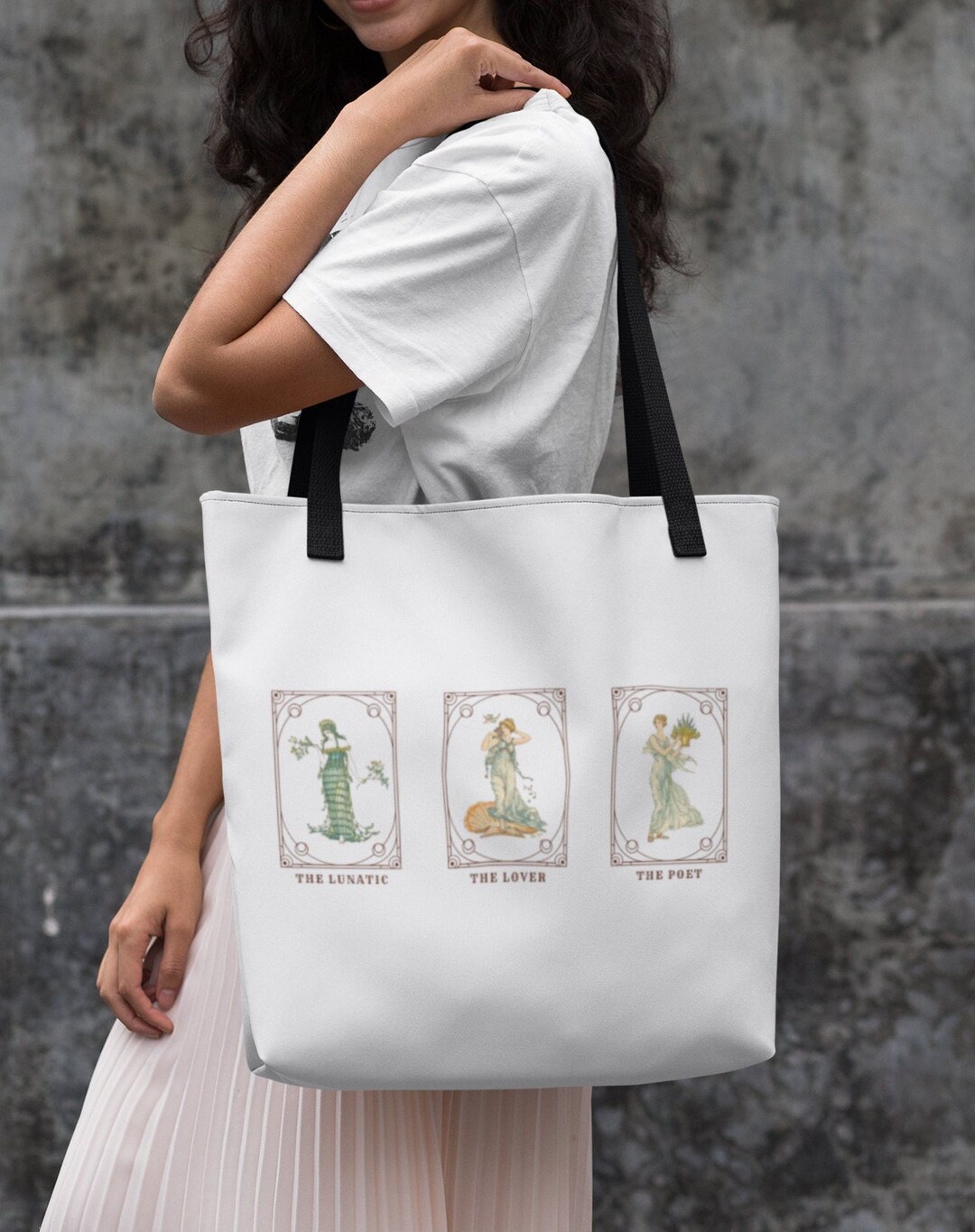 Midsummer Nights Dream Shakespeare Tote Bag Bookish Tote Bag Dark ...