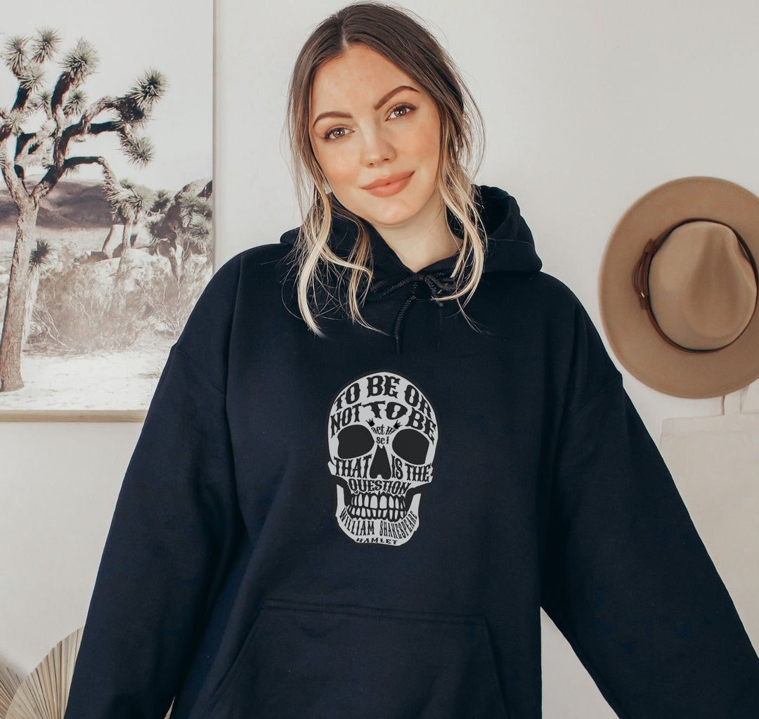 Hamlet Shakespeare Hoodie Whimsigoth Sweatshirt Dark Academia Hoodie ...