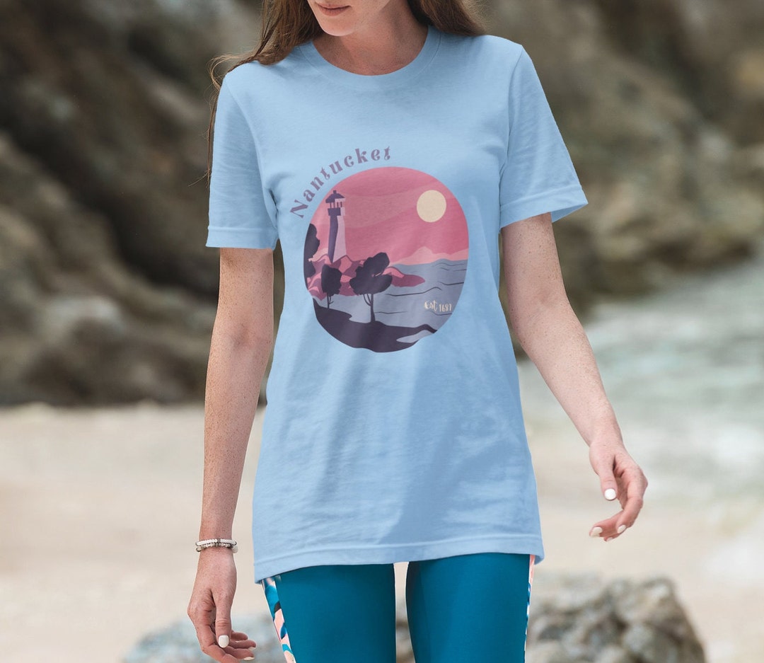 Nantucket Shirt Nantucket Island Beach Trip Shirts Nantucket Crewneck ...