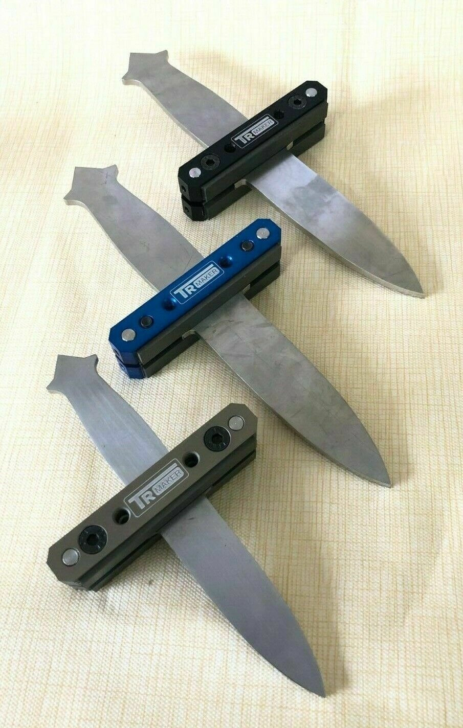 TR Maker File Guide With Carbide Surface PREORDER (TR Maker Knife Jig ...