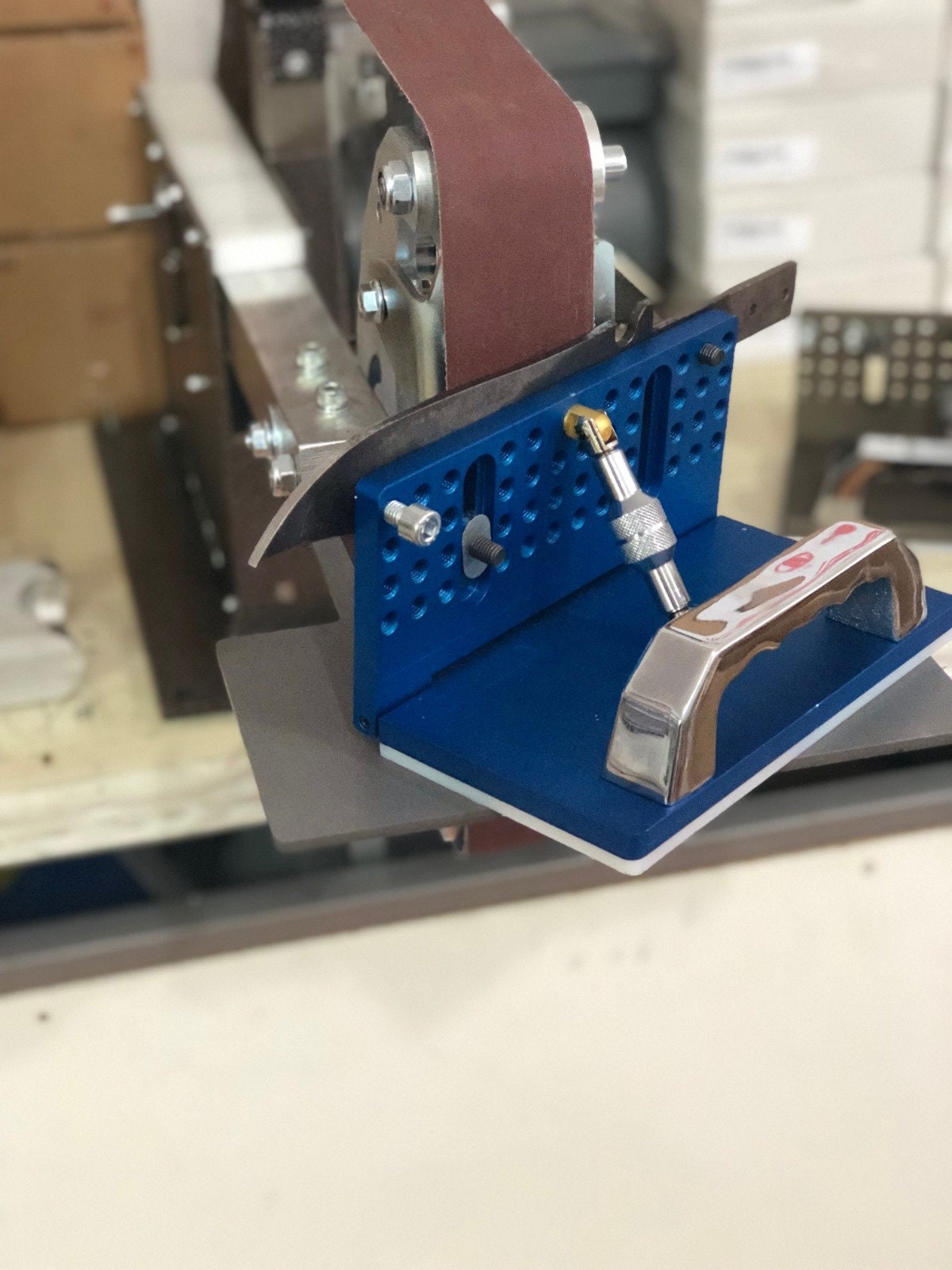 Bevel Jig /adjustable Knife Grinding Jig Knife Angle Beveling ...