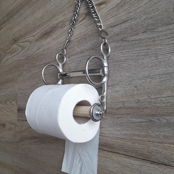 Horse Bit Toilet Paper Holder - Etsy