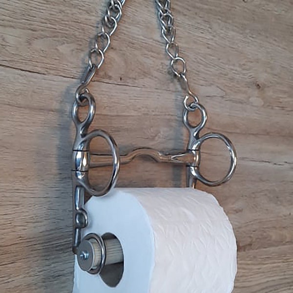 Horse Bit Toilet Paper Holder - Etsy