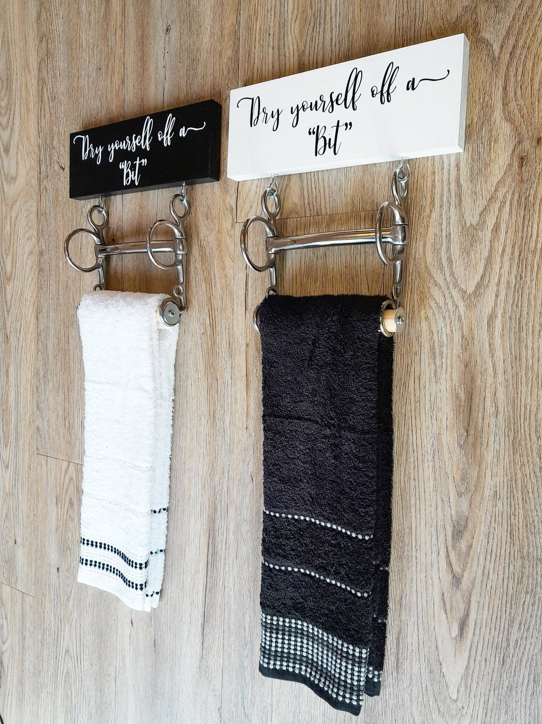 Dry Yourself off a bit Hand Towel Rail - Etsy