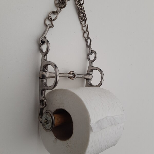 Horse Bit Toilet Paper Holder - Etsy