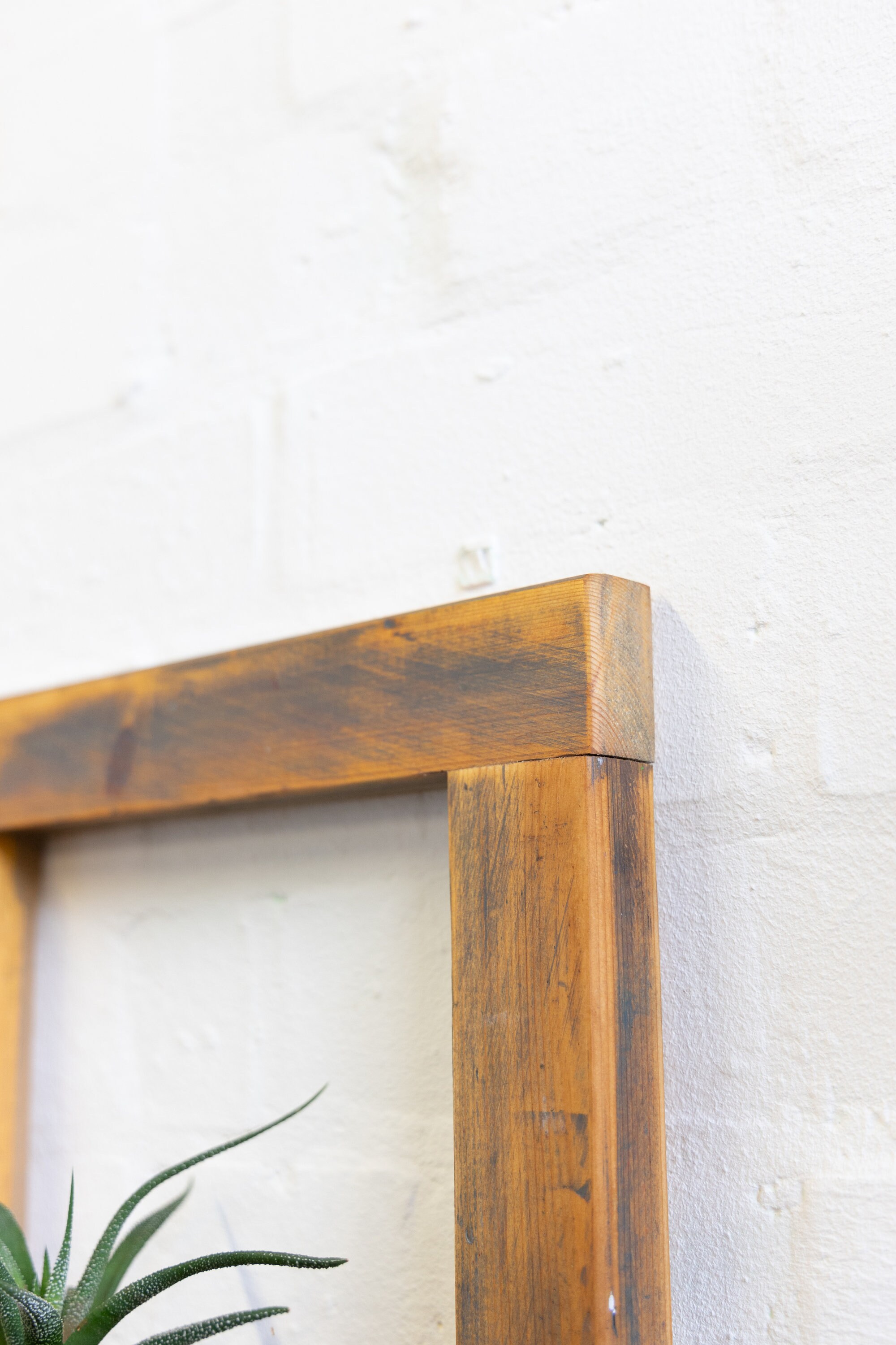 Rustic Plant Stand Display Frame Wabi Sabi Reclaimed Wood - Etsy