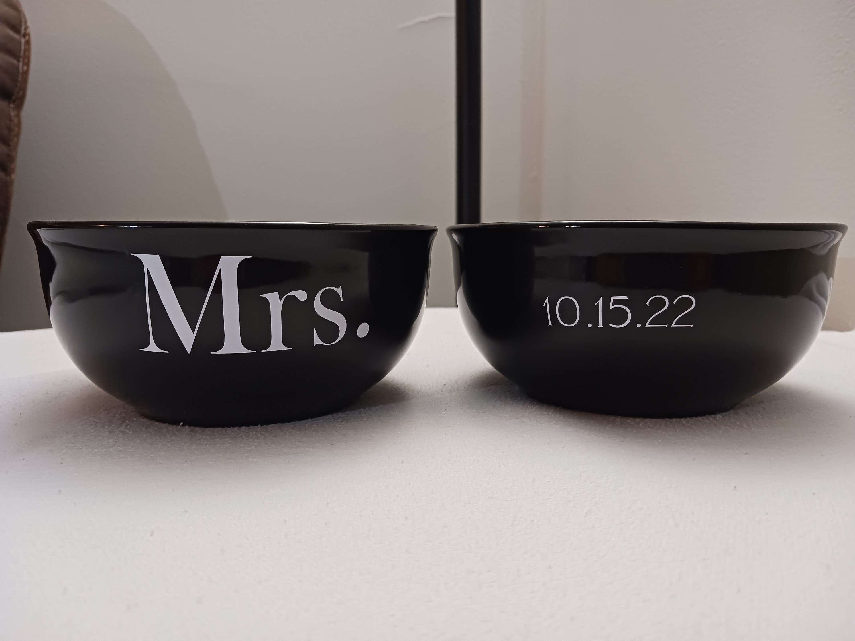 Personalized Cereal / Ramen Ceramic Bowls Custom With Names - Etsy
