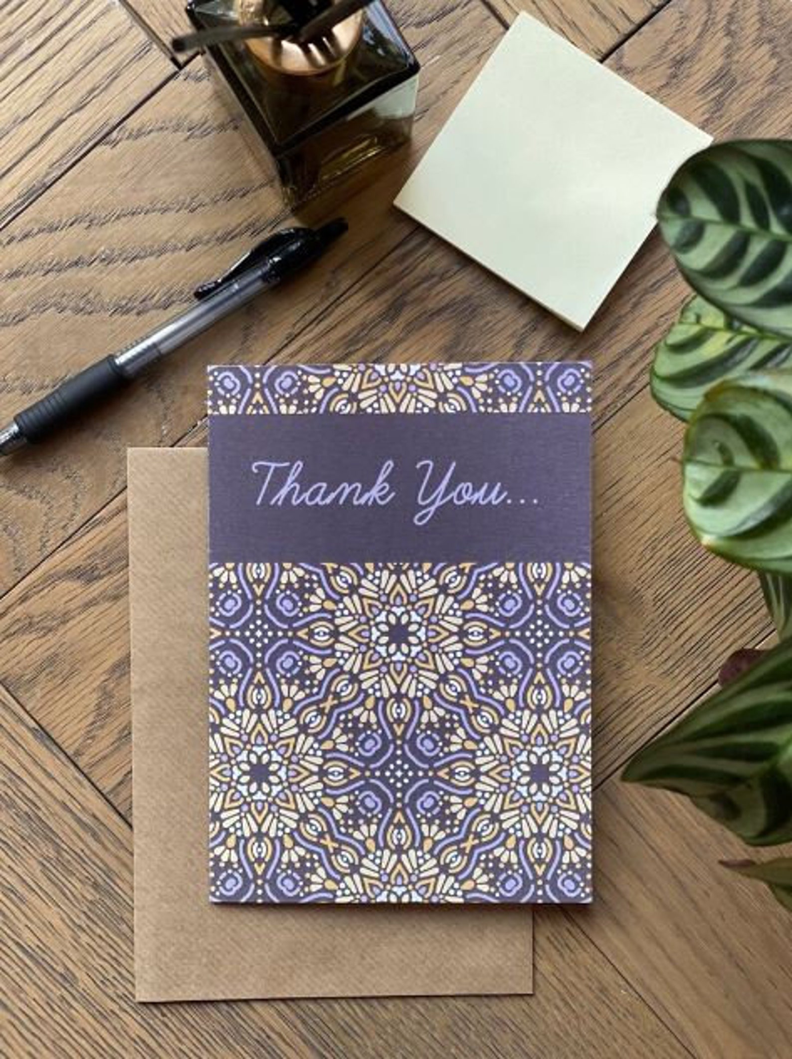 Ecofriendly African Thank You Card - Etsy