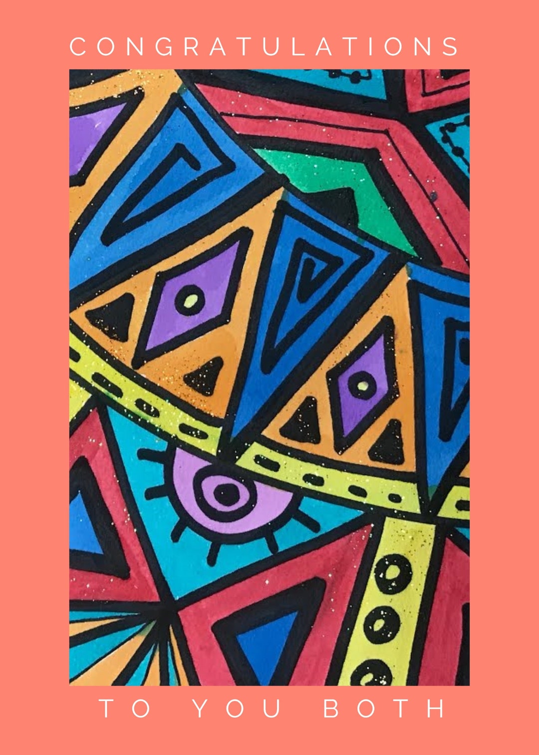 Ecofriendly African Congratulations Card - Etsy UK
