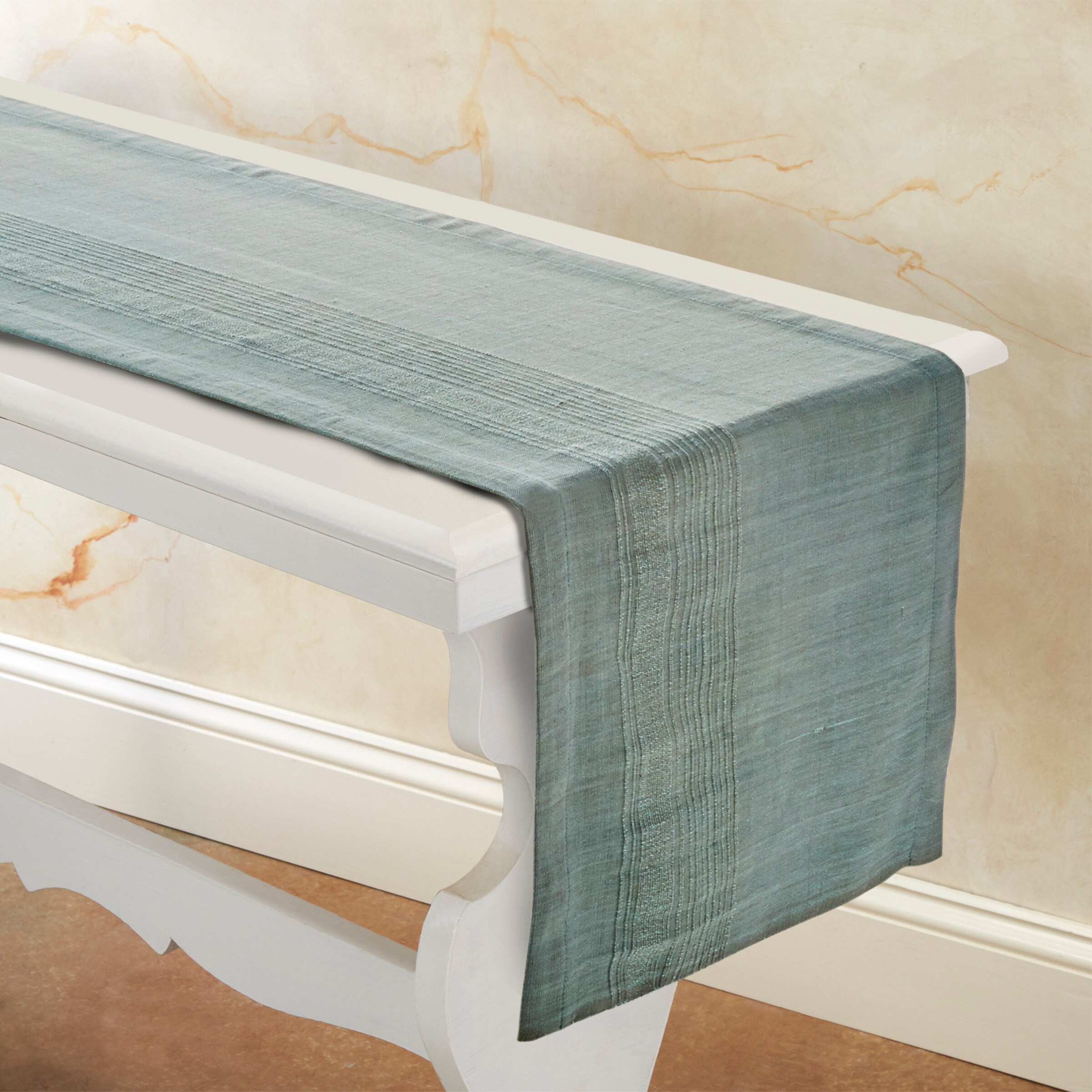 Handwoven Cotton Table Runner Fair Trade and Artisan-made Subtly ...