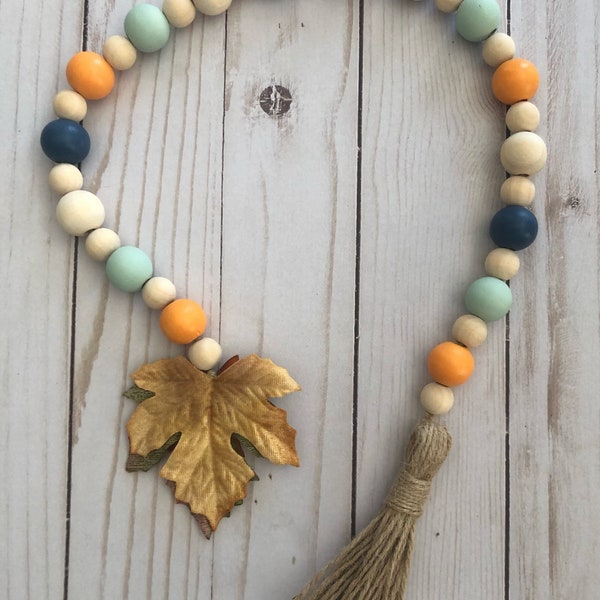 Fall Bead Garland - Etsy