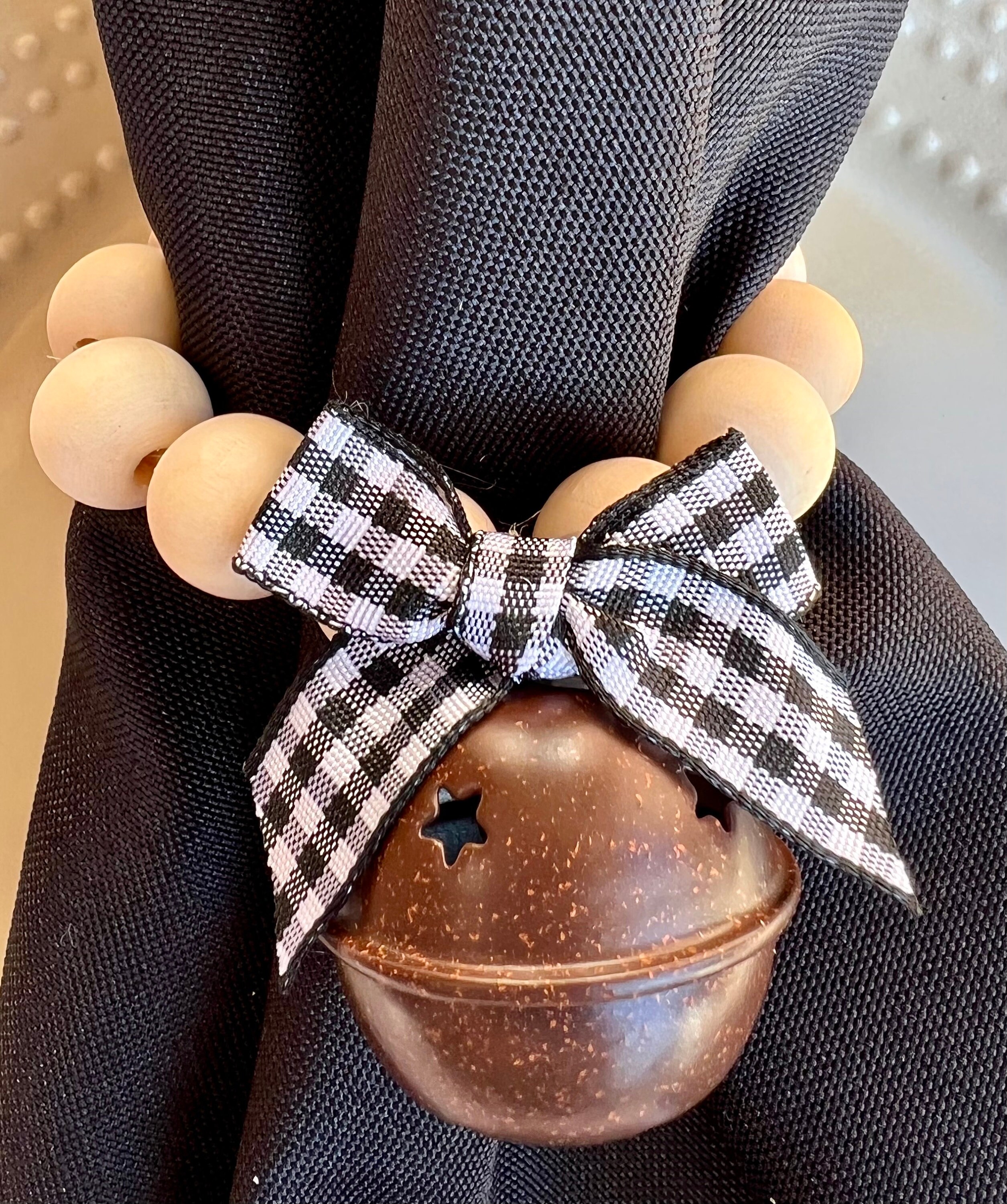 Jingle Bell Napkin Ring - Etsy
