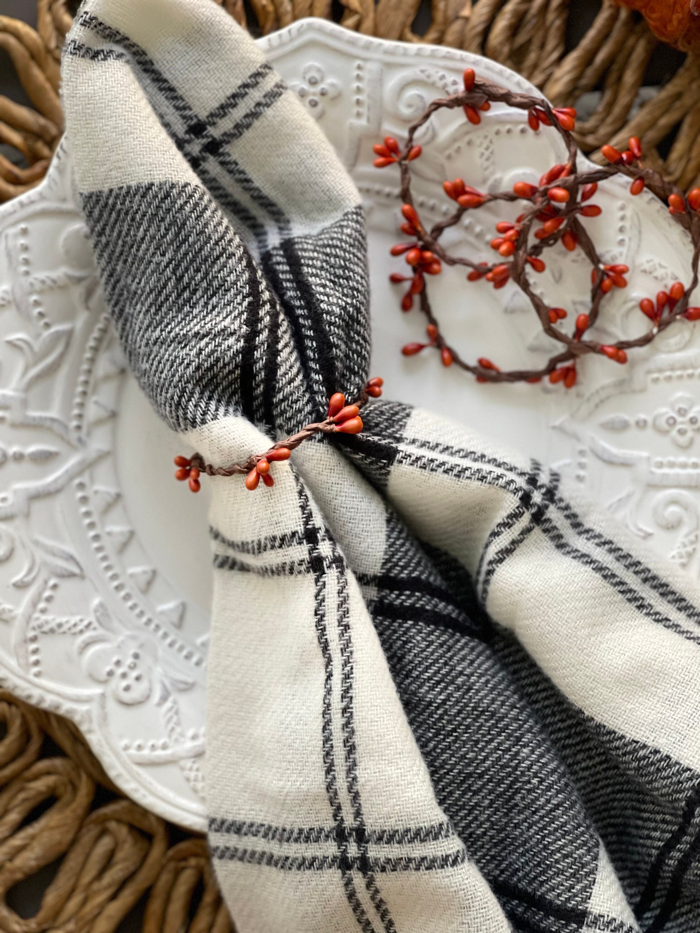 Harvest Napkin Rings - Etsy