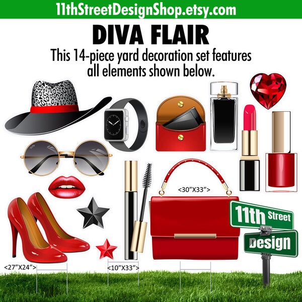 Diva Party Decorations - Etsy