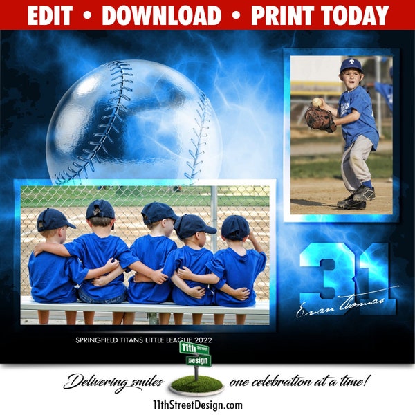 Baseball Memory Photo - Etsy