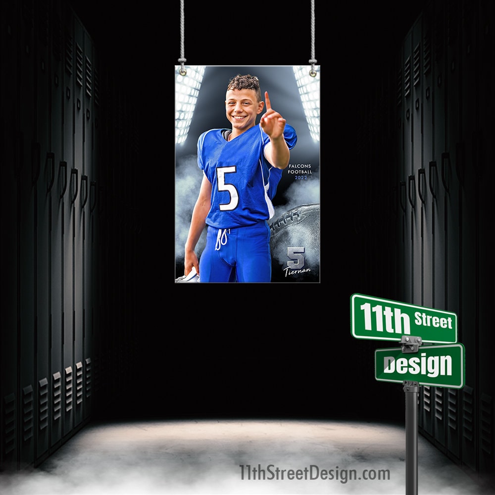 Custom Printed Vinyl Football Banner Perfect for Homecoming - Etsy