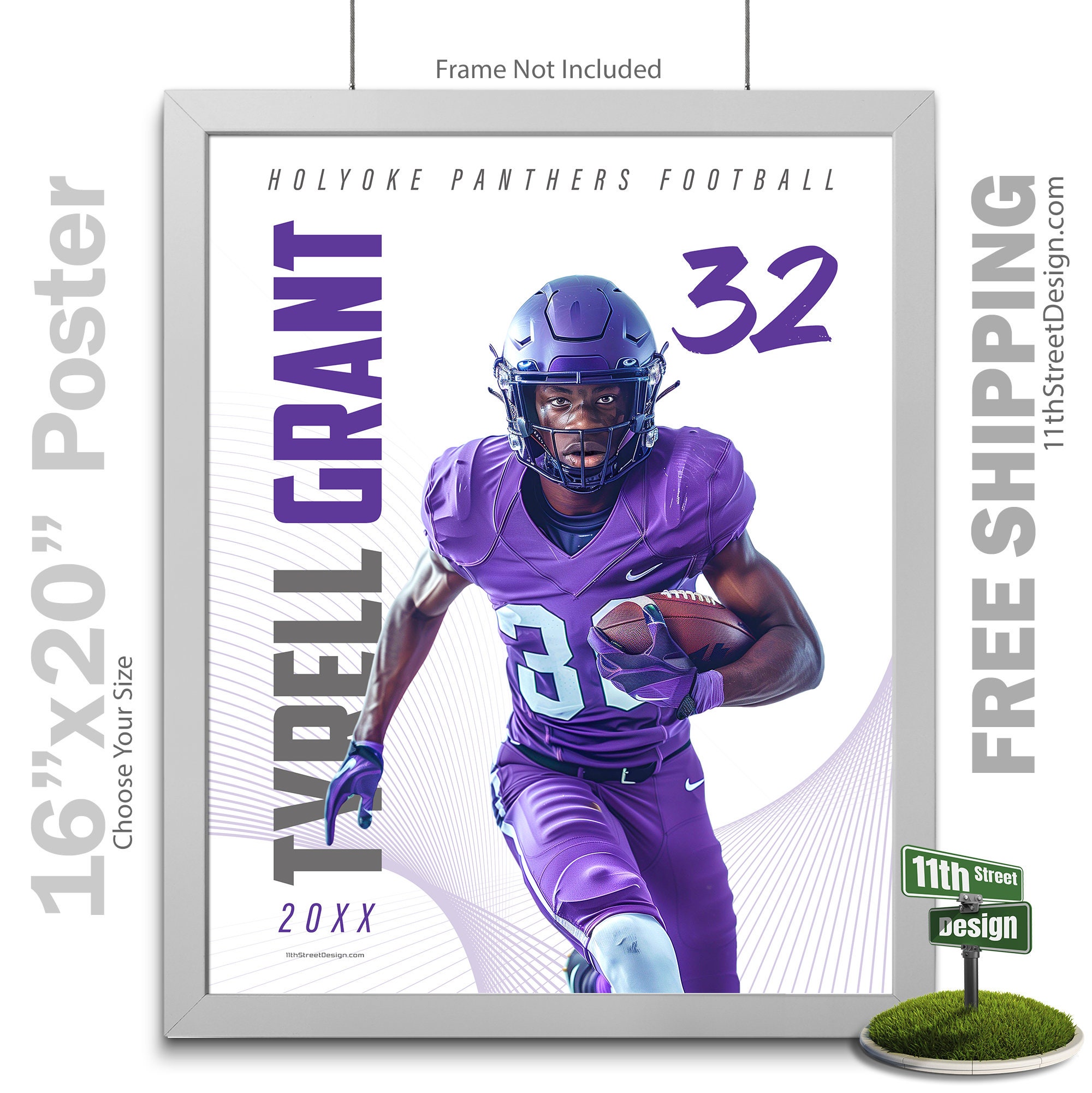 High School Football Spirit Poster Ideas