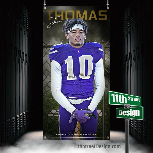 Senior Locker Decorations Football - Etsy