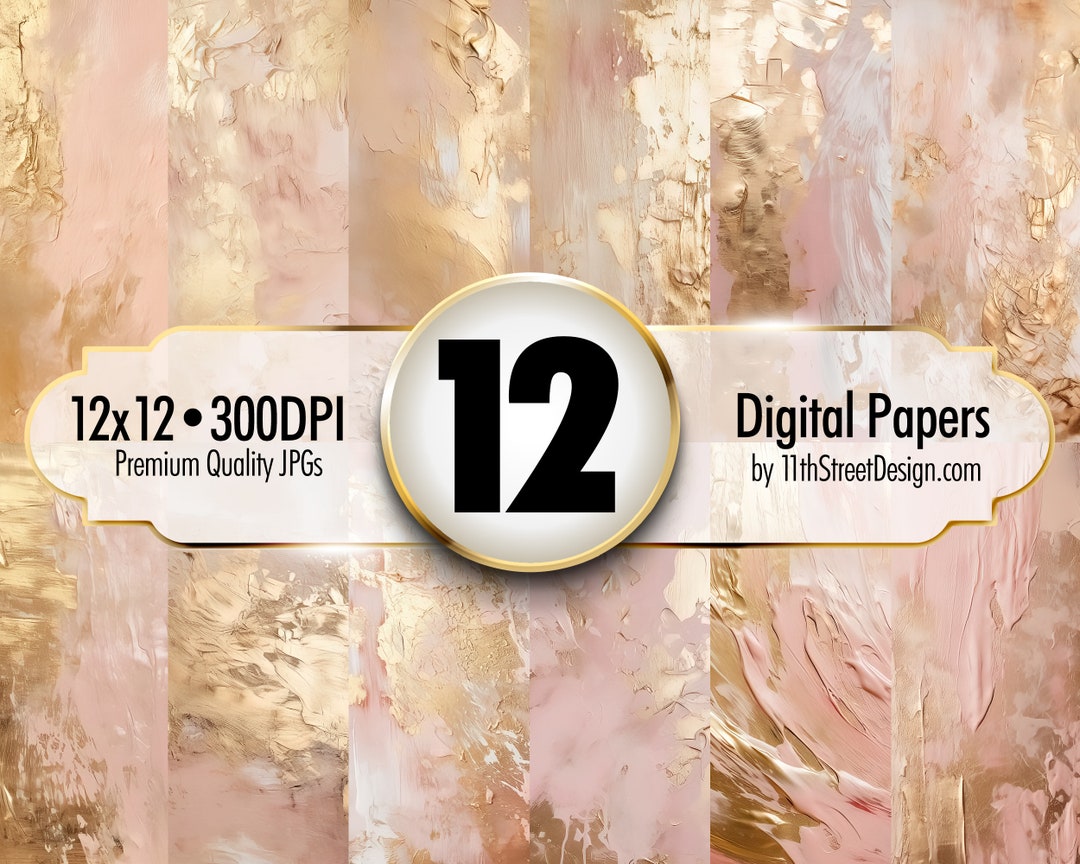 Exquisite Digital Papers High Quality Printable Papers for Crafting ...