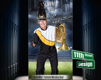 Marching Band Banner - Etsy