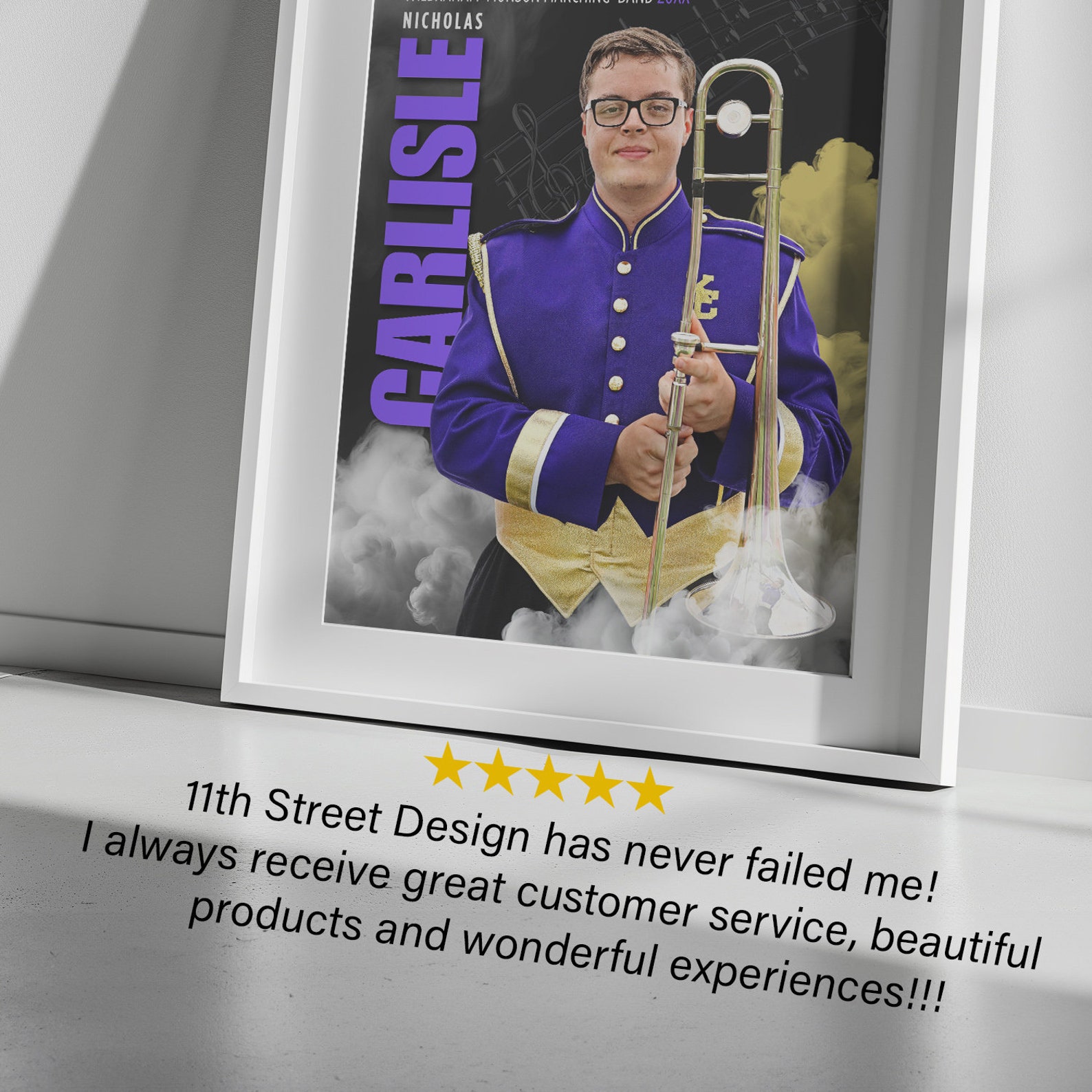 Marching Band Poster Canva Template, Design Your Own Custom Senior ...