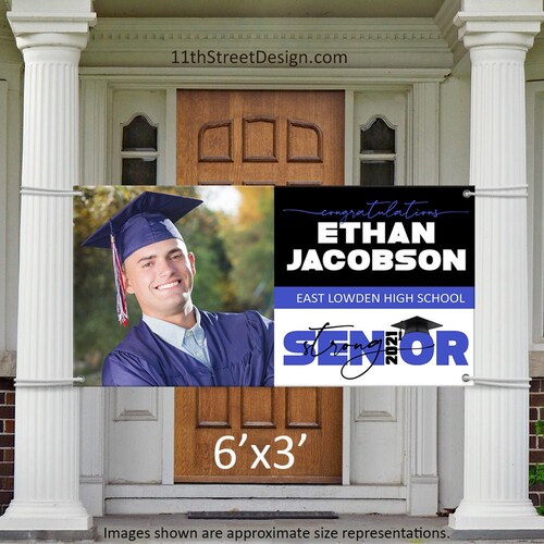 Personalize Graduation Banner Class of 2023 Graduation - Etsy