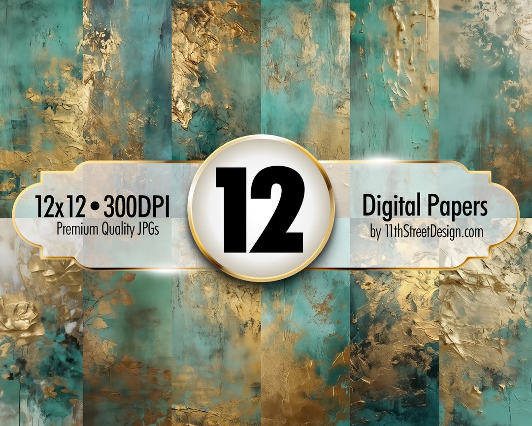 Exquisite Digital Papers High Quality Printable Papers for Crafting ...