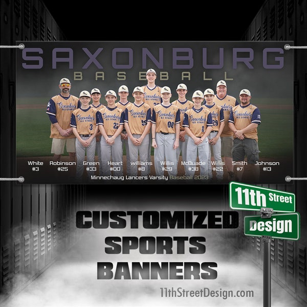 Baseball Banner - Etsy