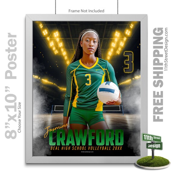 Volleyball Team Posters