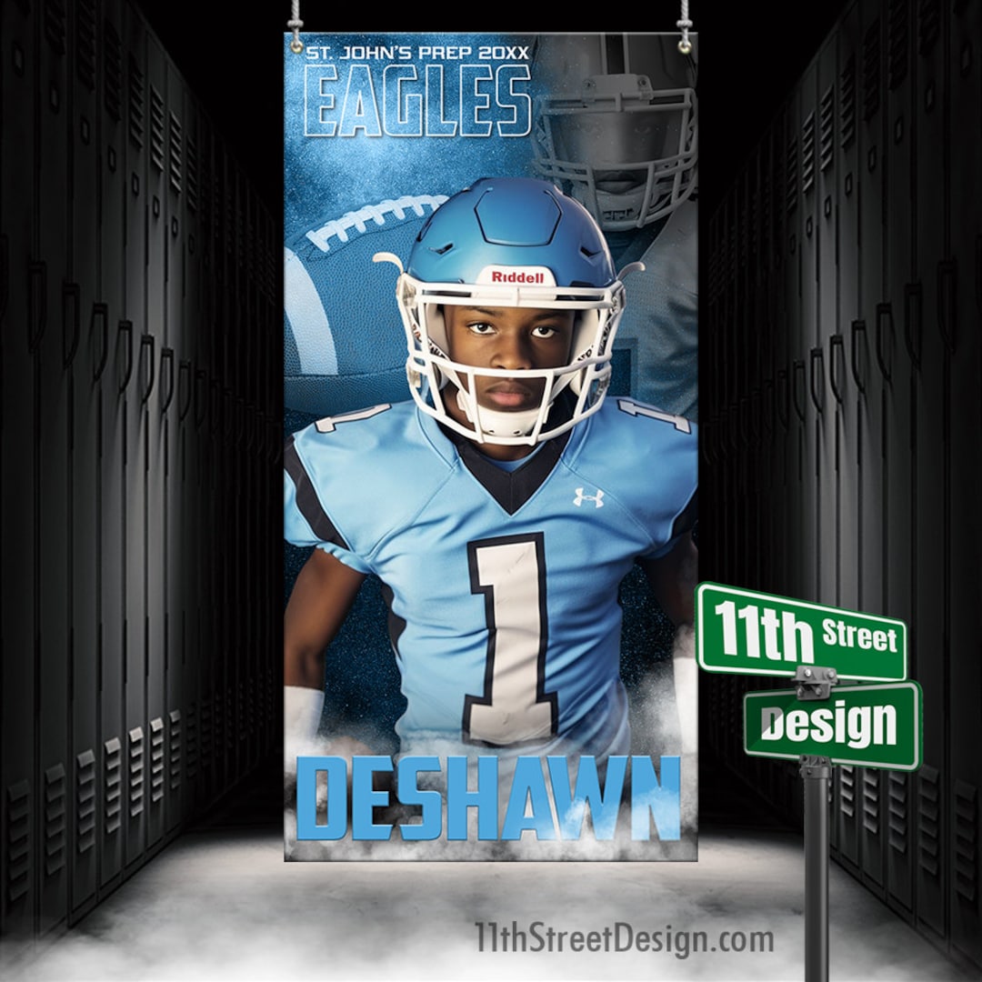 Custom Printed Vinyl Football Sports Banner Perfect for - Etsy