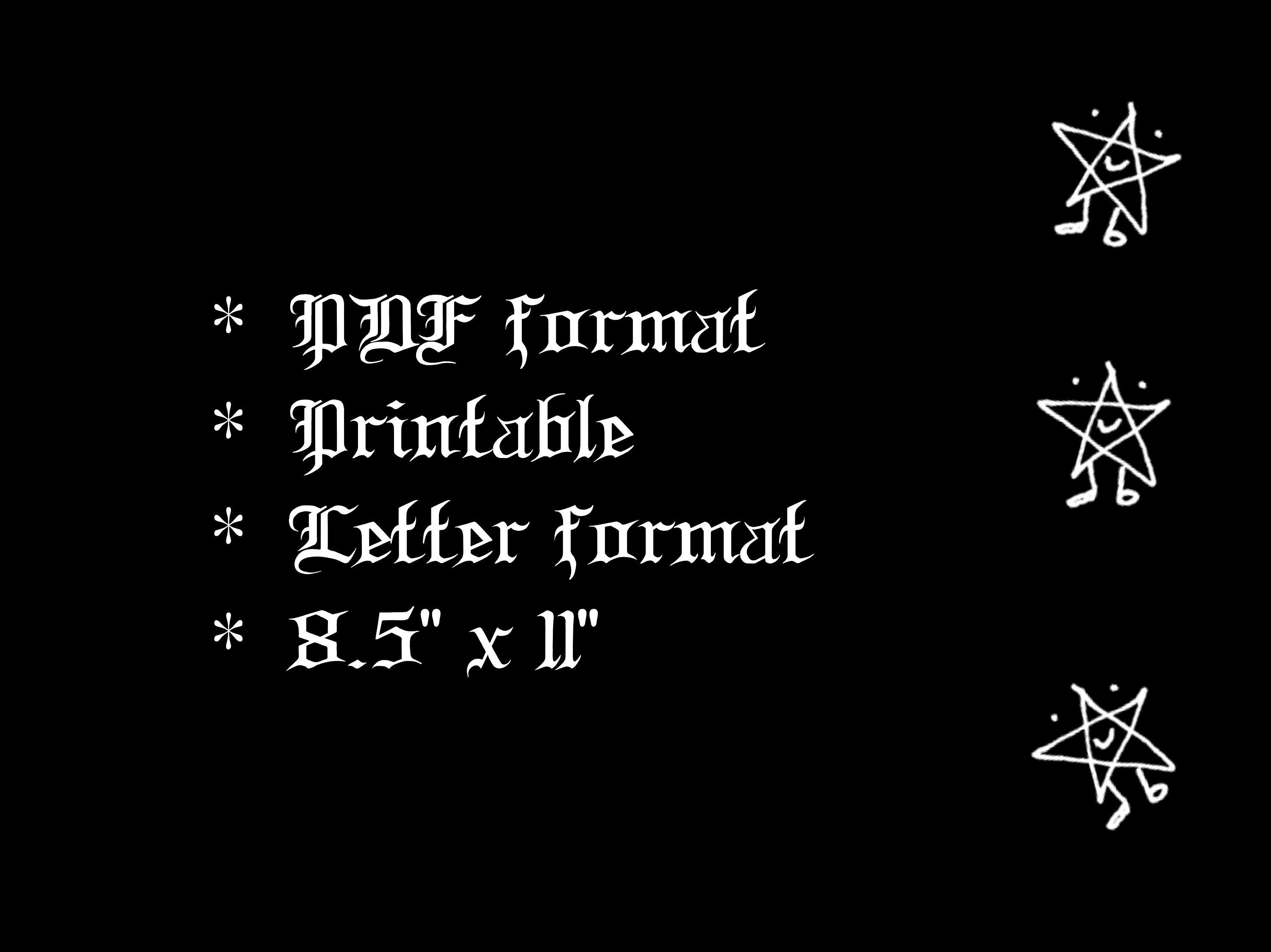 Astrology Cheat Sheet Printable For Beginners Etsy