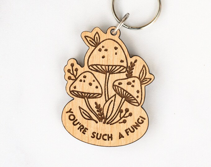 Shark Wood Keychain, Ocean Keychain, Beach Keychain, Eco-friendly ...