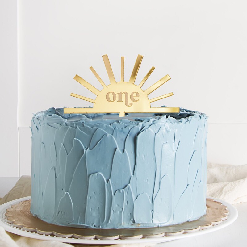 Sun Cake Topper - Etsy